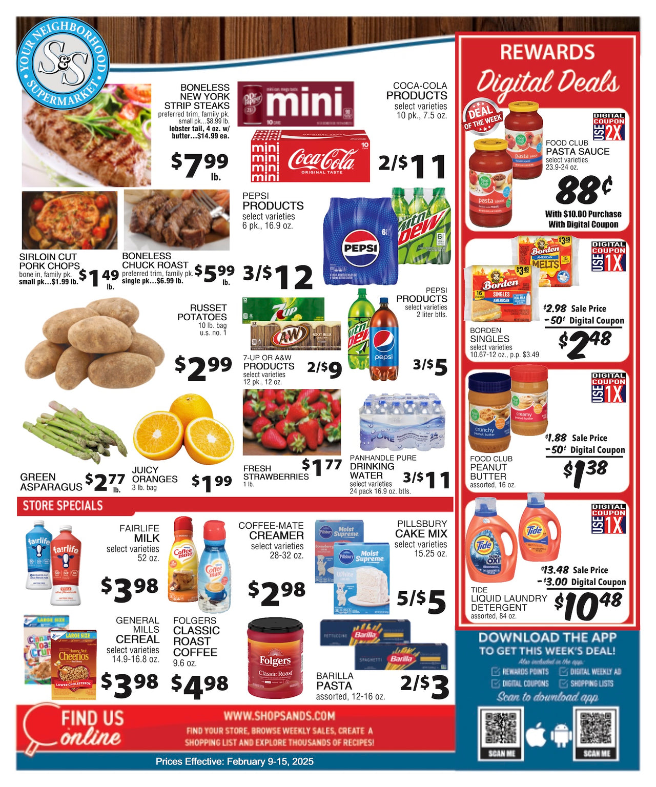 Weekly Ad – S&S Supermarket