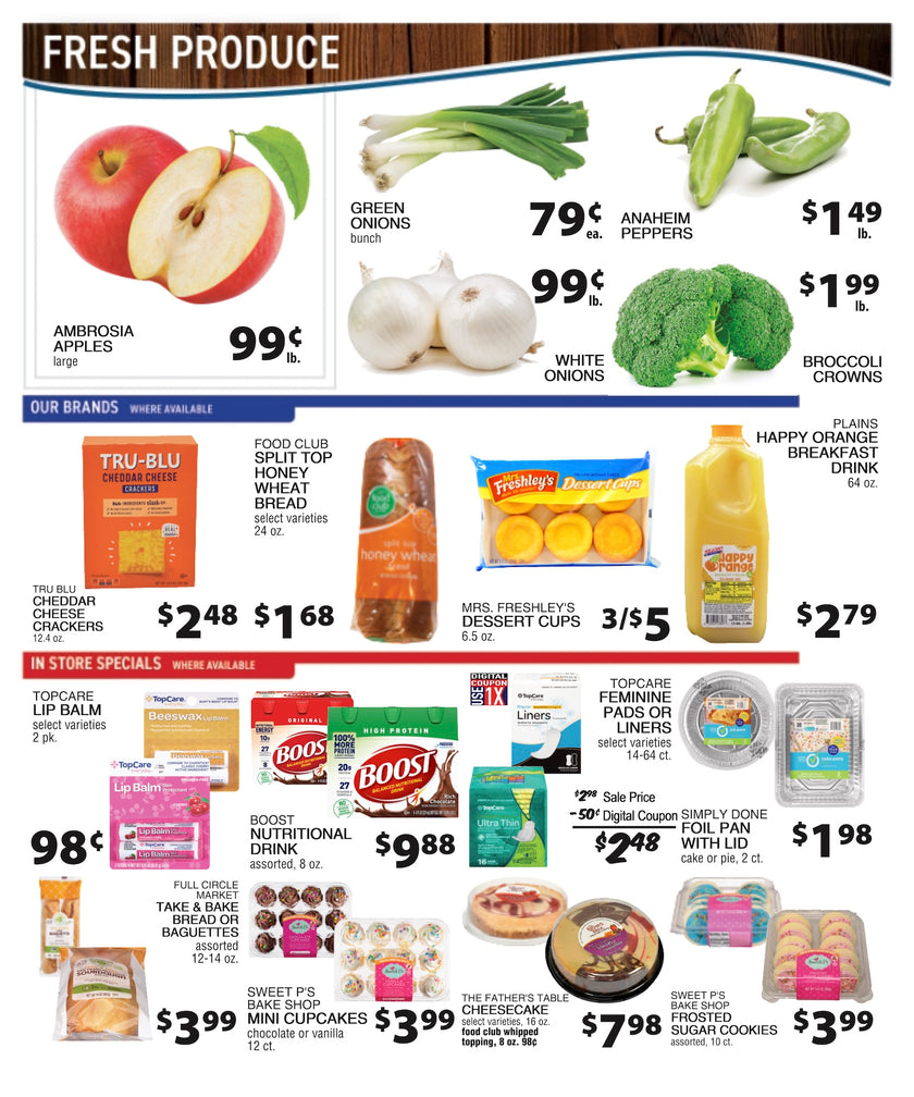 Weekly Ad – S&S Supermarket