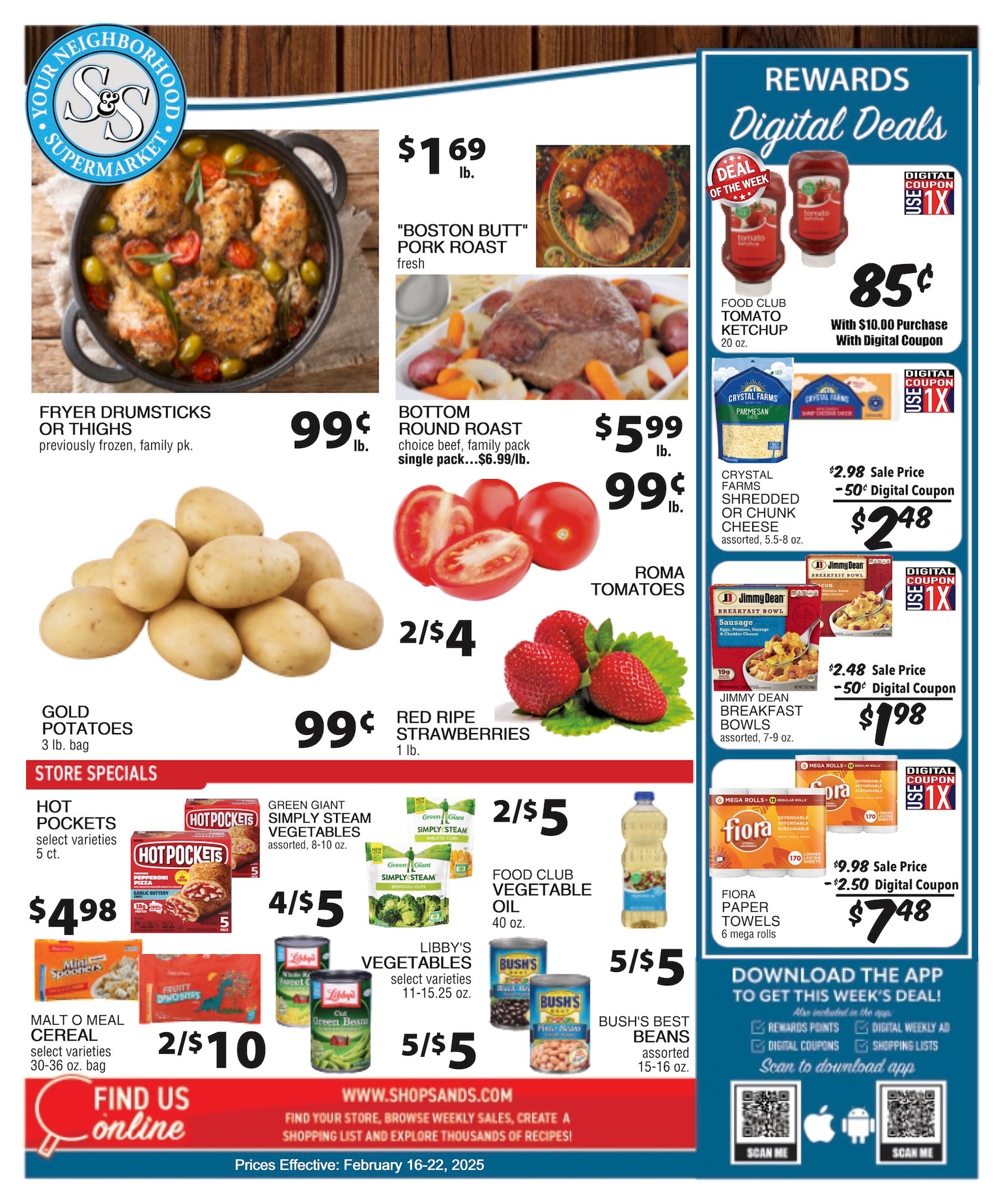 Weekly Ad – S&S Supermarket