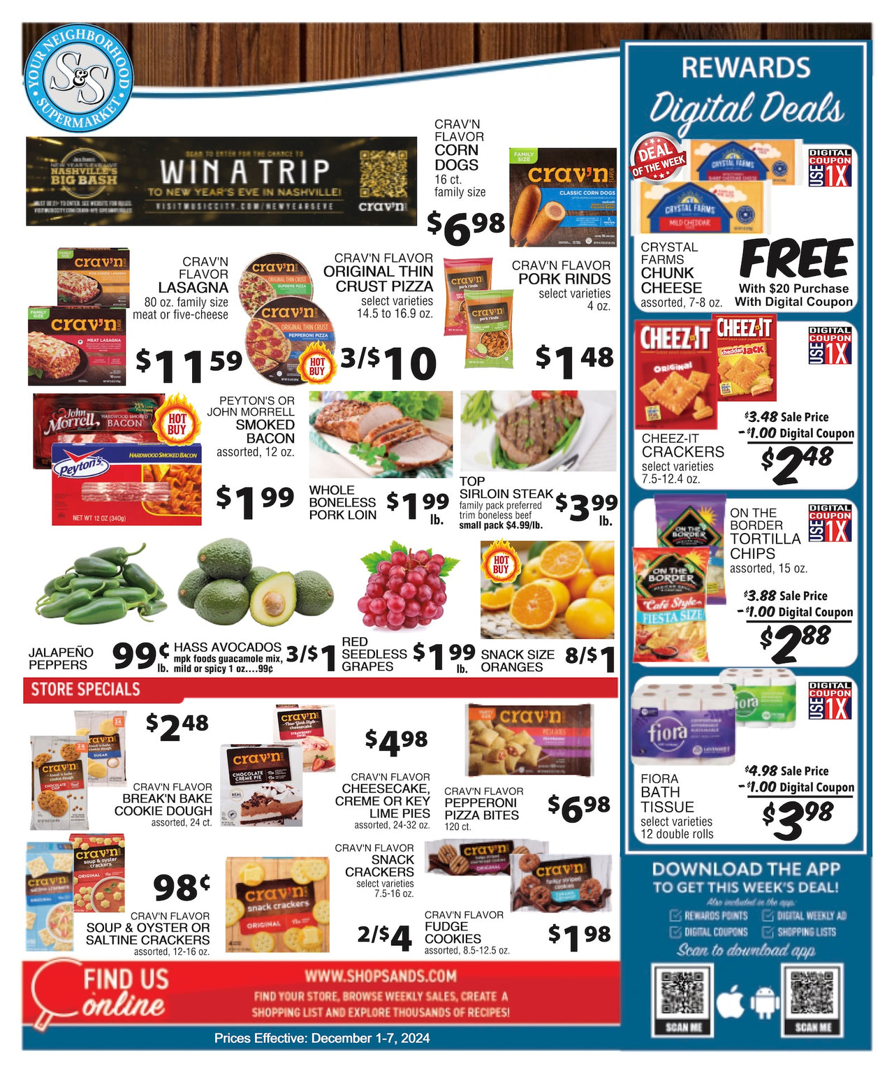 Weekly Ad – S&S Supermarket