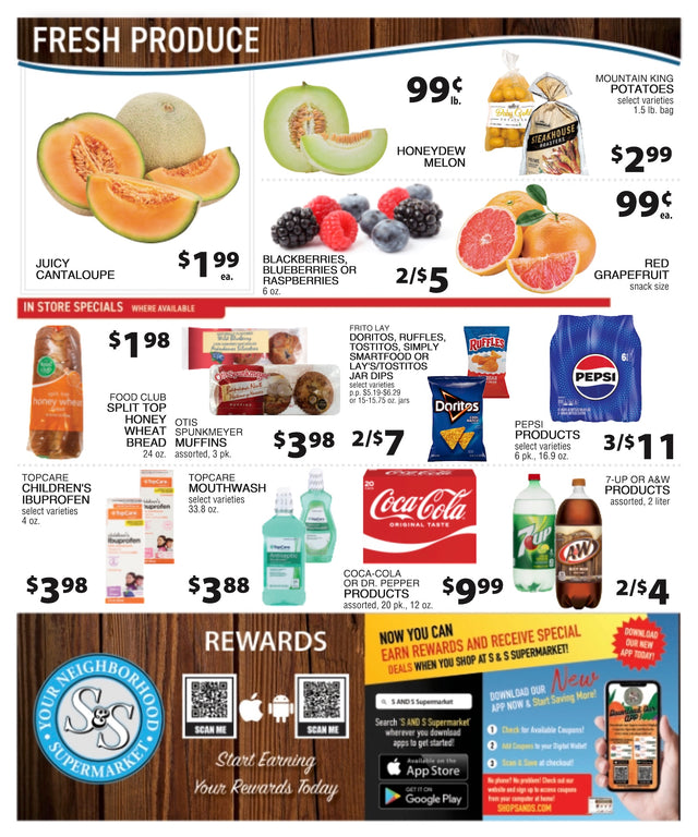 Weekly Ad – S&S Supermarket