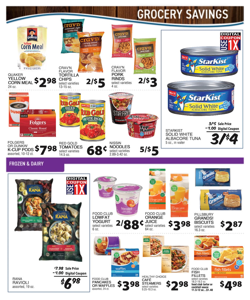 Weekly Ad – S&S Supermarket