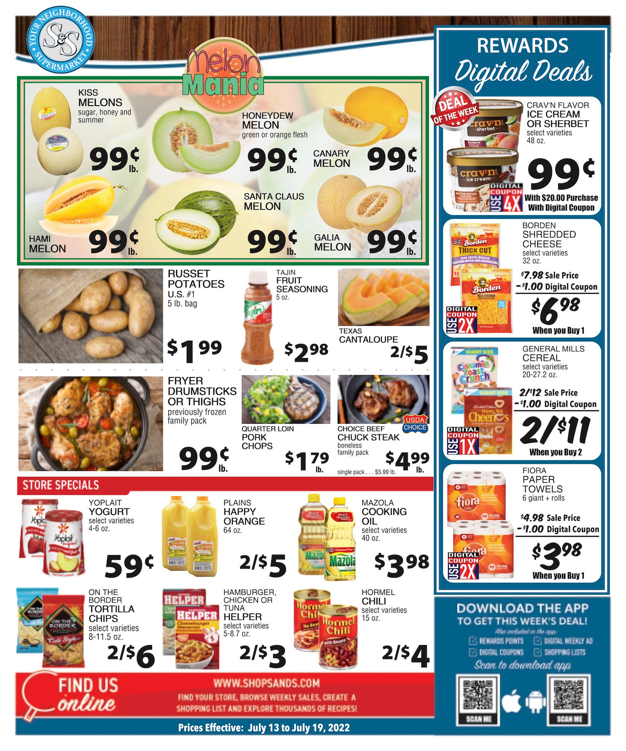 Weekly Ad – S&S Supermarket