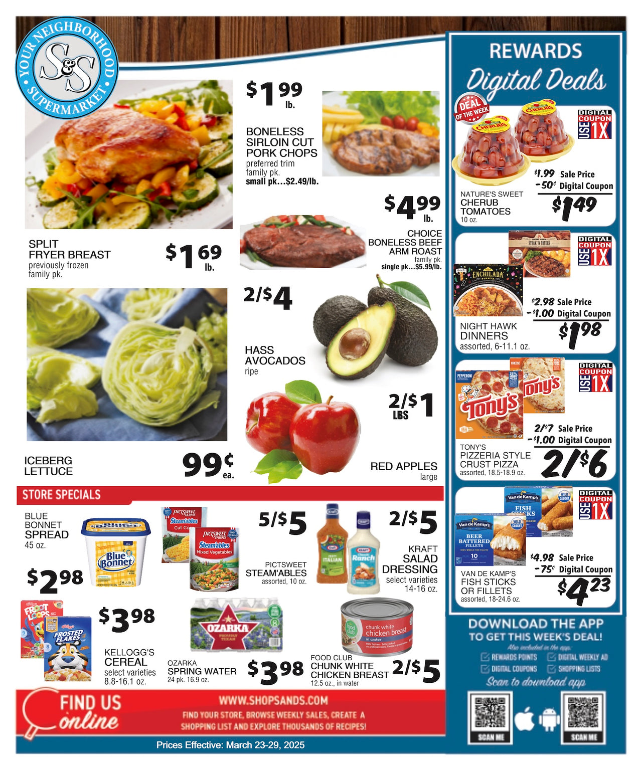 Weekly Ad – S&S Supermarket