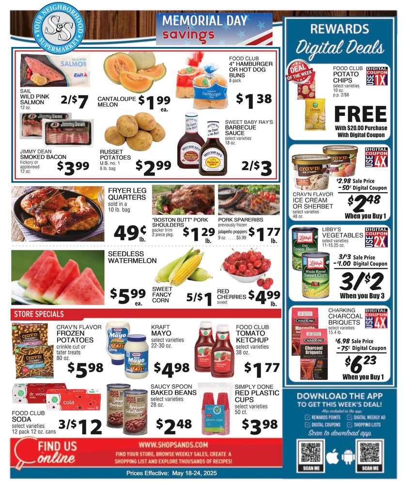Weekly Ad – S&S Supermarket